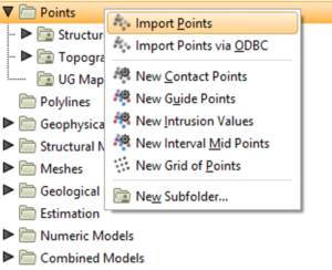 An underground mapping to implicit modelling workflow - Seequent