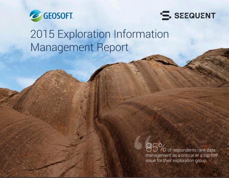 2015 Exploration information management report