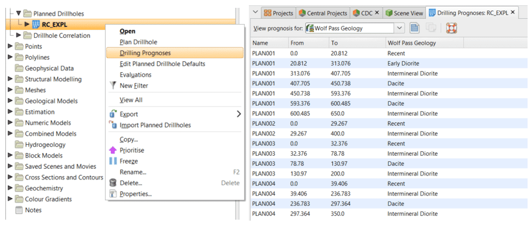 Drillhole Planning | Leapfrog Geo - Seequent