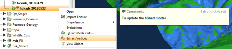 Creating an easily updatable Mined Geology Model | Leapfrog Geo - Seequent