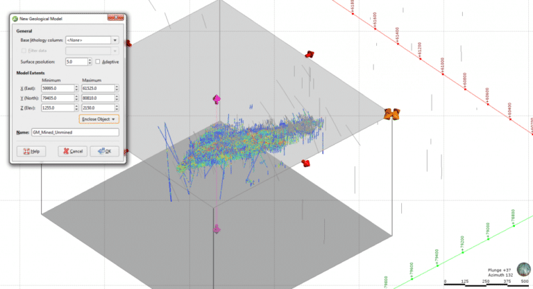 Creating an easily updatable Mined Geology Model | Leapfrog Geo - Seequent