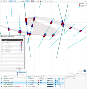 Modelling complex vein geometries in Leapfrog 2021.1 - Leapfrog Geo