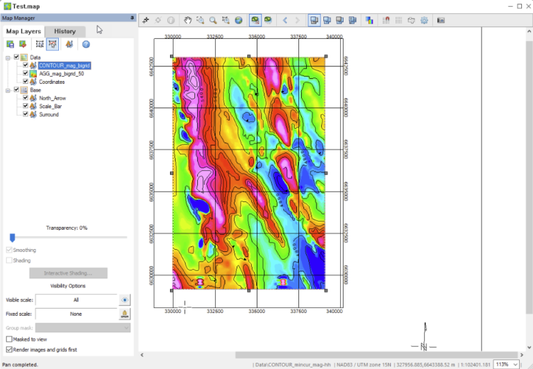 How to create grids (*.grd) from contour lines in Oasis montaj and ...