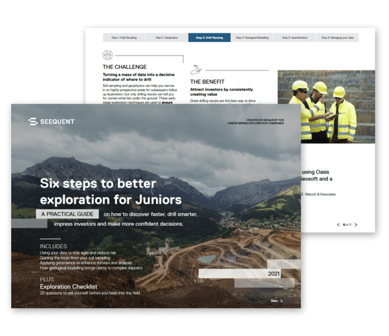 Juniors face ever tougher exploration challenges. Geological models can ...